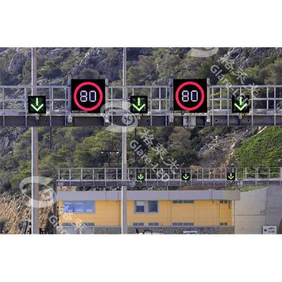 China Improved Traffic Efficiency with IP65 Waterproof Speed Limited Sign and Photo Media for sale