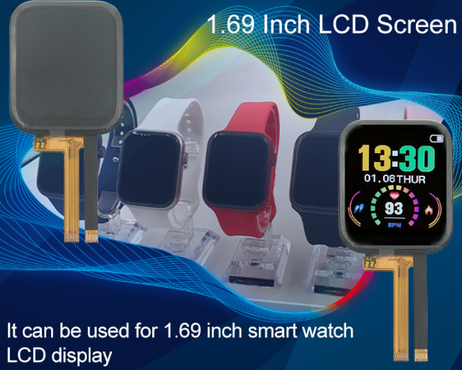 1.69inch TFT lcd display for smart watch smartwatch