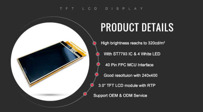 tft touch panel