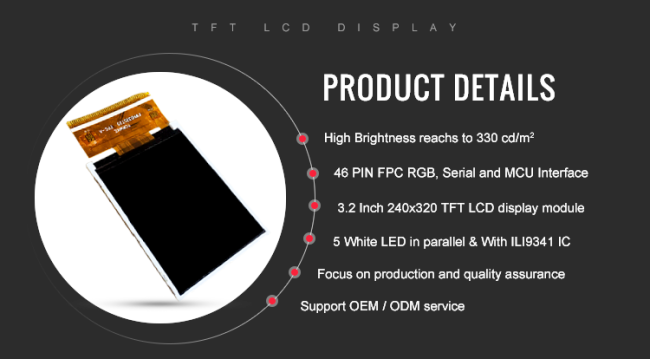 serial tft display