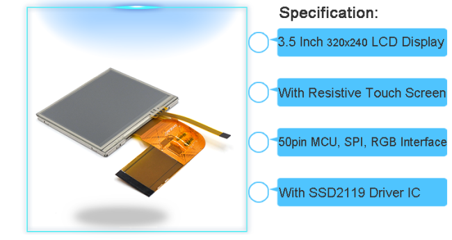 tft display 3.5 inch