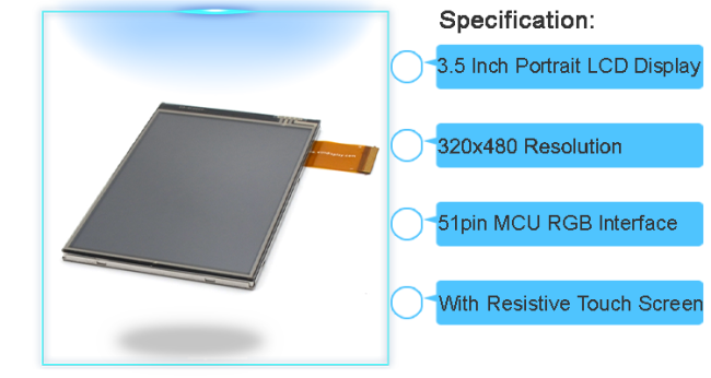 ili9488 touch screen