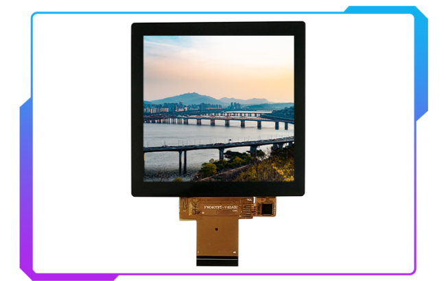 4 inch capacitive touchscreen