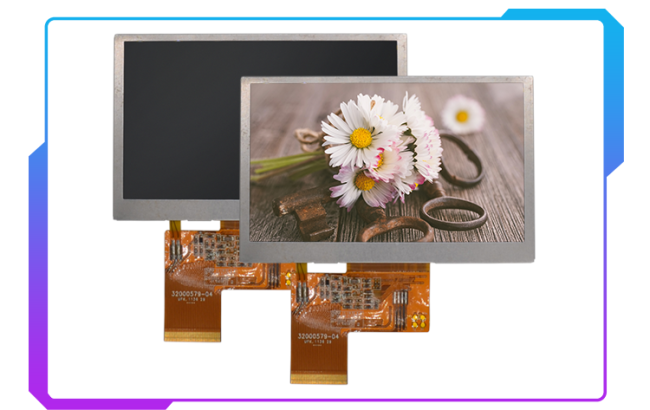 4.3 inch tft lcd display