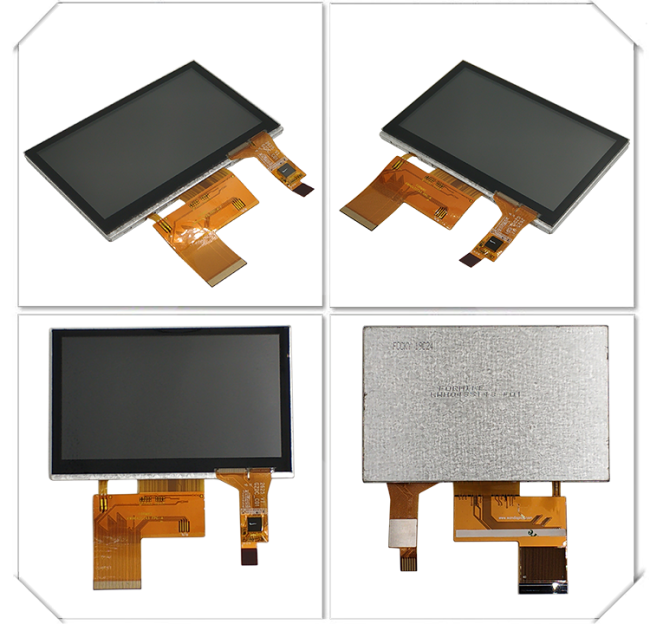 480x272 car navigation and industrial screen