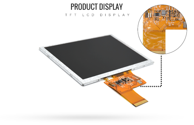 800x480 lcd display