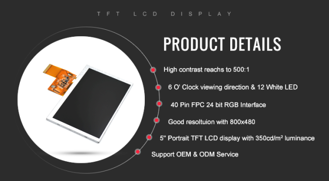 lcd panel tft