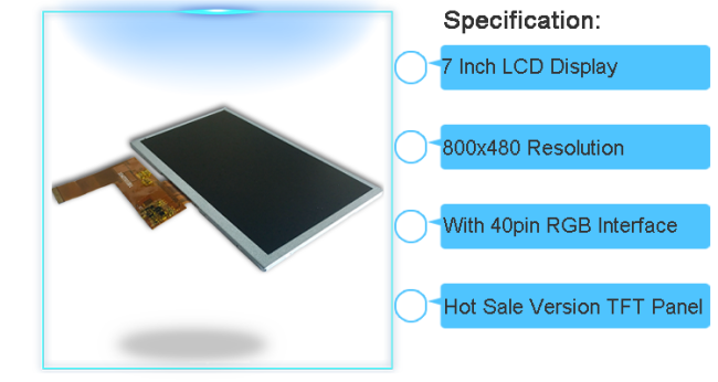 lcd panel 7 inch