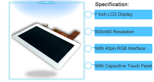lcd tft 7 inch