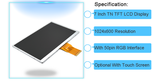 1024x600 display