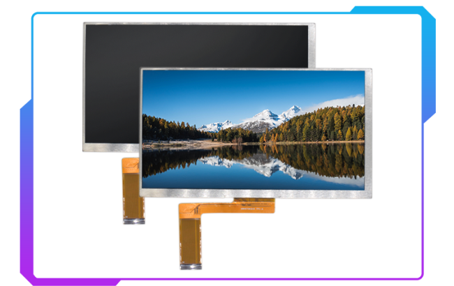 7 inch tft display