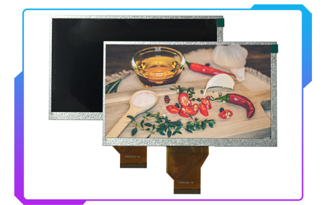 7 inch 50 pin lcd display