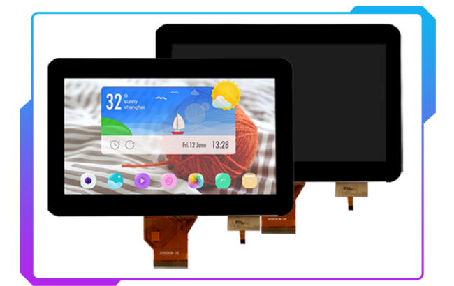 7 inch display with touch screen