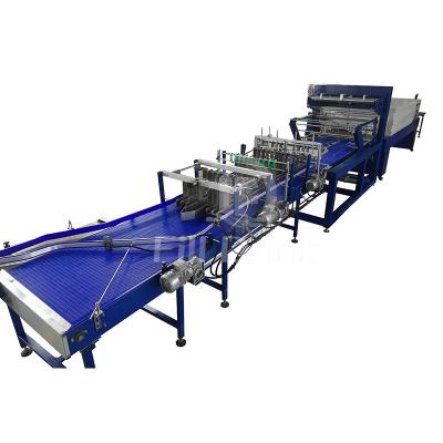 Cina Macchina avvolgitrice degli strizzacervelli 20PPM dell'involucro della bottiglia di acqua lineare della macchina imballatrice in vendita