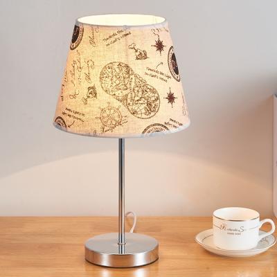 Cina Lampada di comodino dell'ombra 380mm del tessuto di TL 01 per il salone in vendita