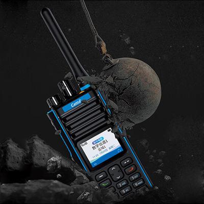 China Caltta Kirisun 2 Way Radio Black Handheld Digital Walkie Talkie Explosion Proof IP68 Waterproof And Dust Proof for sale