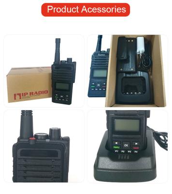 China V3.0 Management Platform Version Walkie Talkie Langbereik 10 km met GPS-positionisatie ≤20 meter Te koop