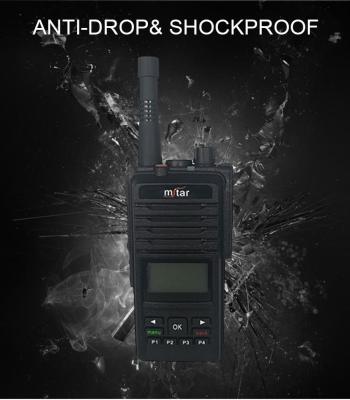 China V3.0 Management Platform Version Walkie Talkie Langbereik 10 km met GPS-positionisatie ≤20 meter Te koop