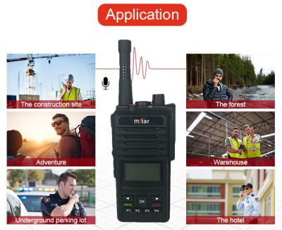 China V3.0 Management Platform Version Walkie Talkie Langbereik 10 km met GPS-positionisatie ≤20 meter Te koop