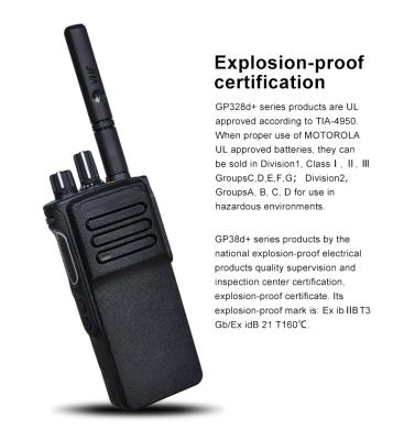 China 5W Output Power Motorola UHF Walkie Talkie Compact and Powerful 130 x 55 x 34 mm for sale