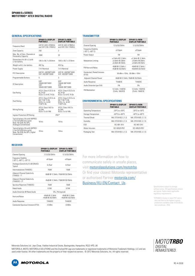 motorola DP4401EX Digital Radio UHF VHF Walkie Talkie Explosion-proof Intercom motorola Radios for Sale motorola Walkie Talkie