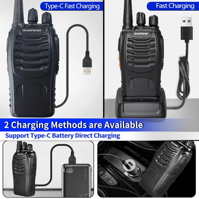Baofeng BF-888S Usage Scenario Hospital Catering Construction Sitelong Range Walkie Talkies 3-5km Range Walkie Talkie