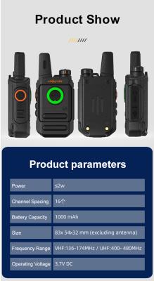 China Chierda TC28 VHF UHF Handheld Zwei-Wege-Radio Walkie Talkie zu verkaufen