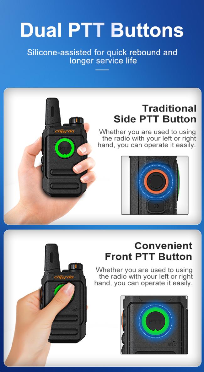 Chierda TC28 Walkie Talkie comparison