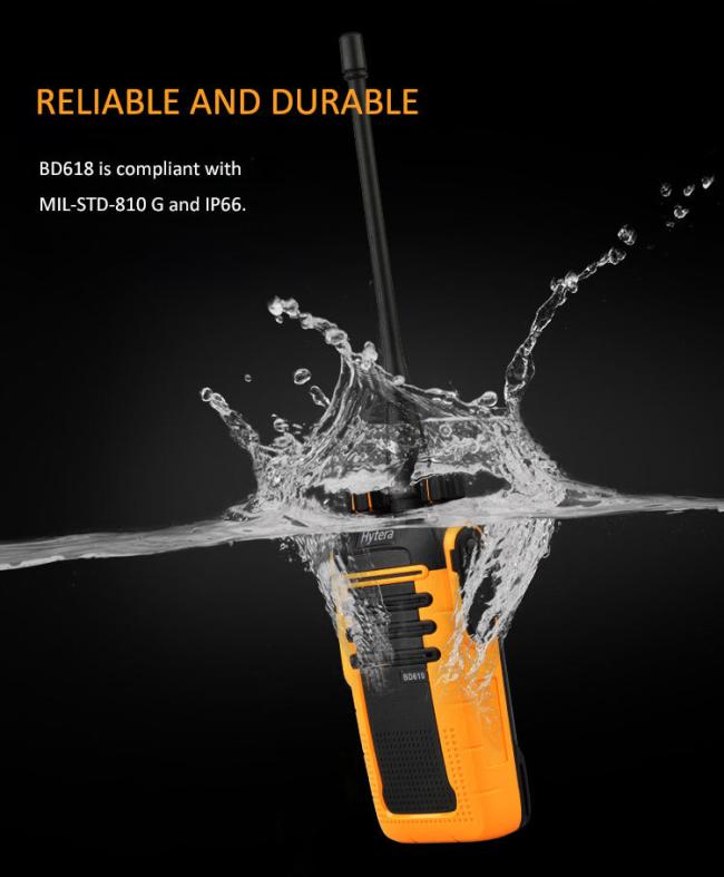 Hytera BD618 Walkie-Talkie front view