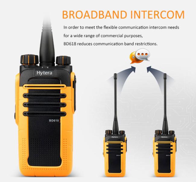 Hytera BD618 Walkie-Talkie display close-up