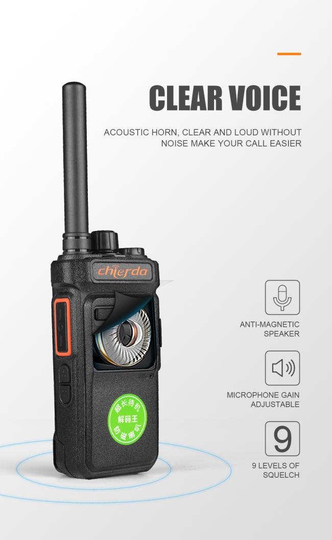 Chierda CD101F Plus walkie talkie multiple units