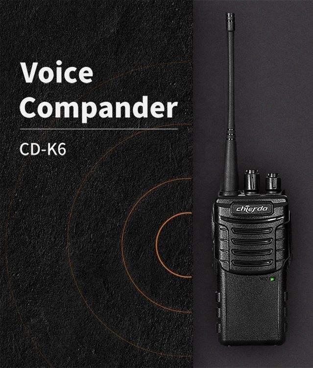 Chierda CD-K6 Walkie Talkie with accessories