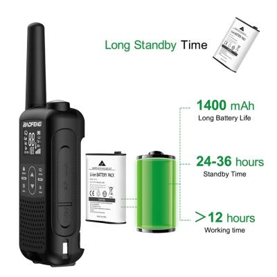 Cina Baofeng BF-T22 UHF Walkie Talkie portatile 400-470MHz a lungo raggio in vendita
