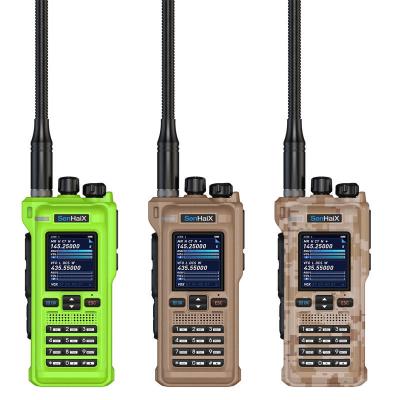 Cina SenHaix GT-12 Walkie Talkie 10W UHF VHF Bluetooth a lungo raggio in vendita