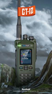 Cina SenHaix GT-12 Walkie Talkie 10W UHF VHF Bluetooth a lungo raggio in vendita