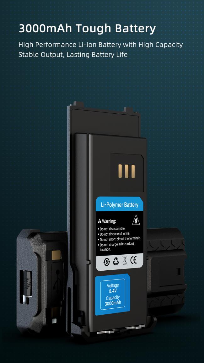 SenHaix GT-12 Walkie Talkie display close-up