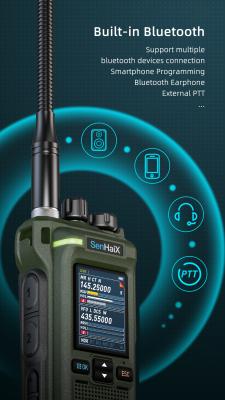 Cina SenHaix GT-12 Walkie Talkie 10W UHF VHF Bluetooth a lungo raggio in vendita