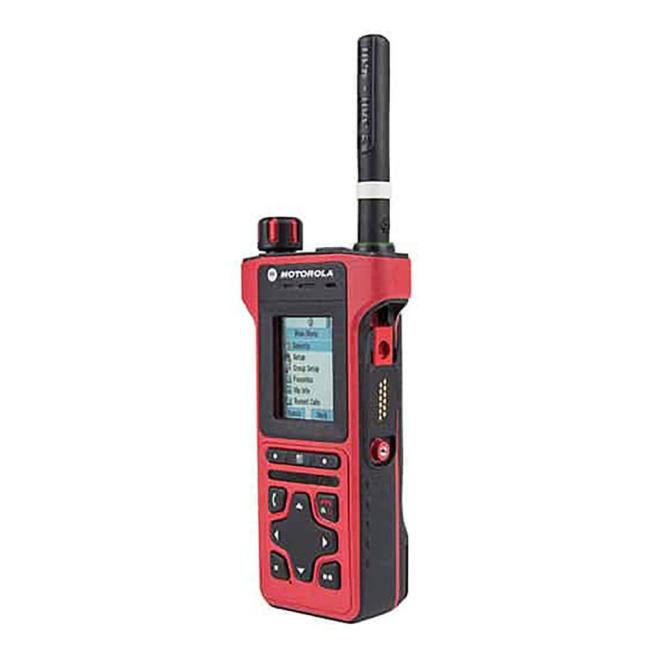 MTP8500EX Walkie Talkie side view