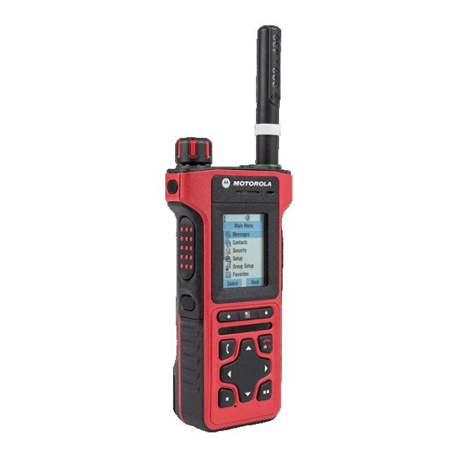 MTP8500EX Walkie Talkie with accessories