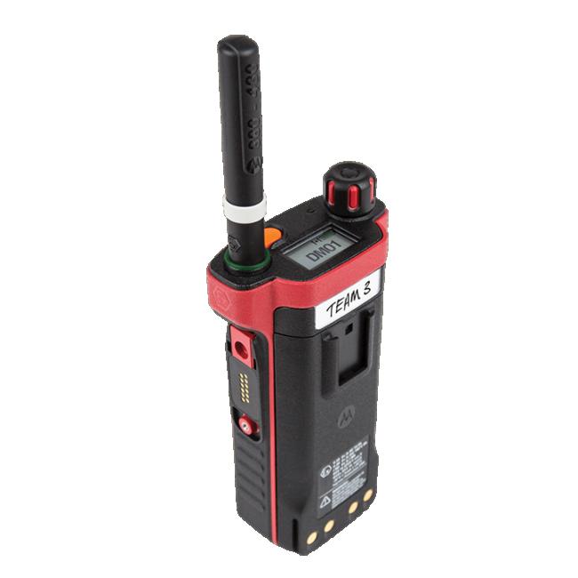 MTP8500EX Walkie Talkie back view