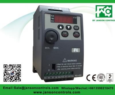 China impulsión de la CA de 220V 380V 0.4KW~3.7KW, impulsión del motor de CA, impulsión del motor con 24 meses de garantía en venta