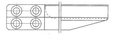 China Underwater pelletizer knife used in plastic industry for sale