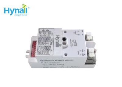 China HNS201DC Sensor de movimiento de microondas Interruptor de contacto seco Función de encendido y apagado Configuración del interruptor DIP en venta