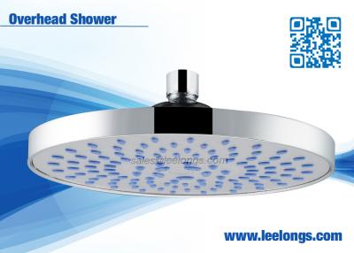 Cina Acqua che risparmia intorno alla testa di doccia sopraelevata dell'ABS della goccia di pioggia con gli ugelli di TPR in vendita
