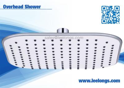 Cina testa di doccia quadrata di plastica della pioggia 8inch con la palla dell'acciaio inossidabile in vendita