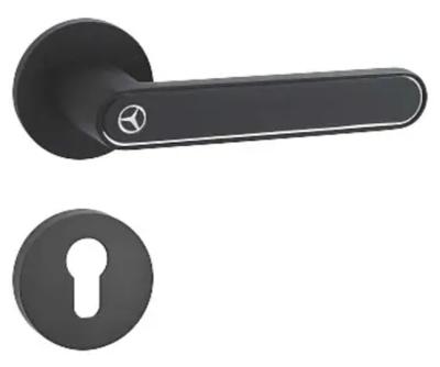China Single Type Modern Style Door Lock Handle with Surface Mounted Installation for sale