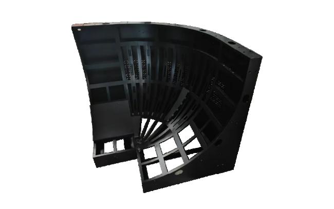 High-precision LED display cabinet construction details