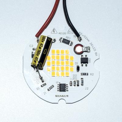 中国 Downlightのための高周波DOB AC120V LEDモジュールSMD 2835 販売のため