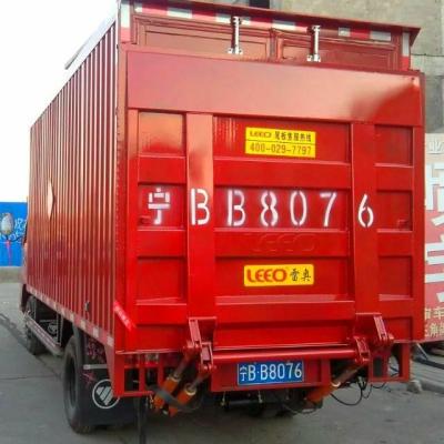 Cina La porta posteriore telescopica del camion da 420 chilogrammi solleva l'acciaio idraulico dell'ascensore della porta posteriore del camion 2000W in vendita