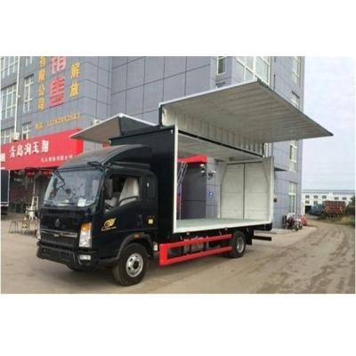 Cina Camion 0.8T Van Wing idraulico di acciaio al carbonio 9600mm 8 Wheeler Wing Van in vendita